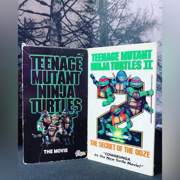 Other | Tmnt The Movie Tmnt Ii Vhs Double Feature | Poshmark
